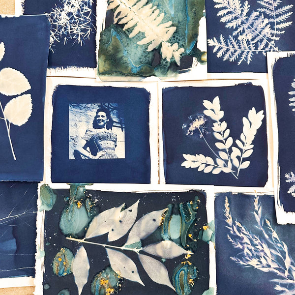 Cyanotype Sun Prints Art Kit – Big Raven Yoga