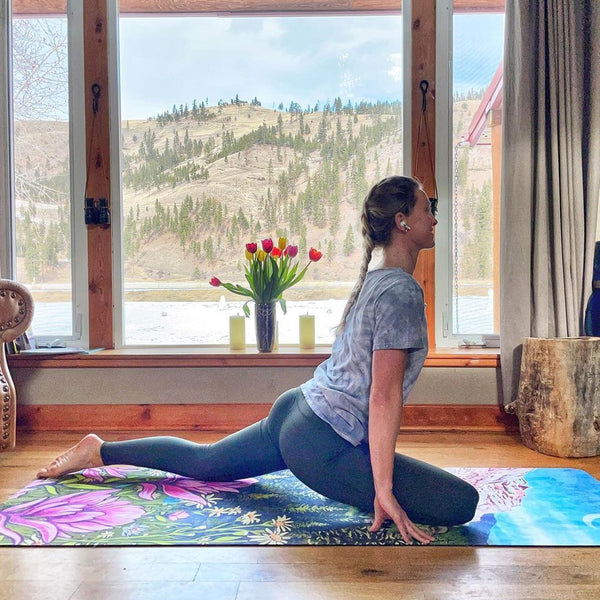 Paintbrush by Rachel Pohl Yoga Mat – Big Raven Yoga