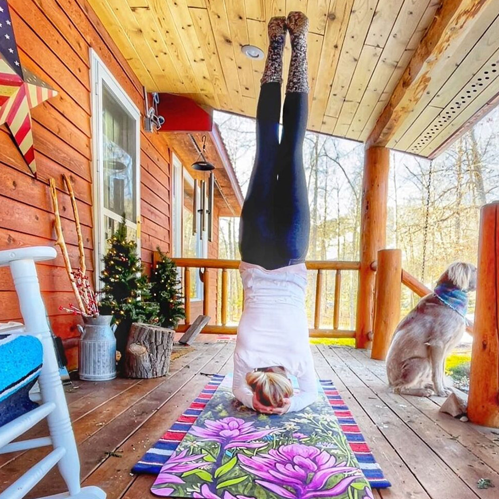 Paintbrush by Rachel Pohl Yoga Mat – Big Raven Yoga