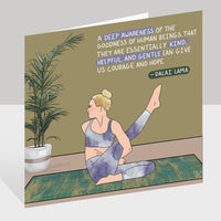 Deep Awareness Doodle Card – Big Raven Yoga