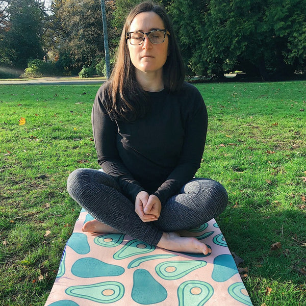 Avocados by Kate George Yoga Mat – Big Raven Yoga