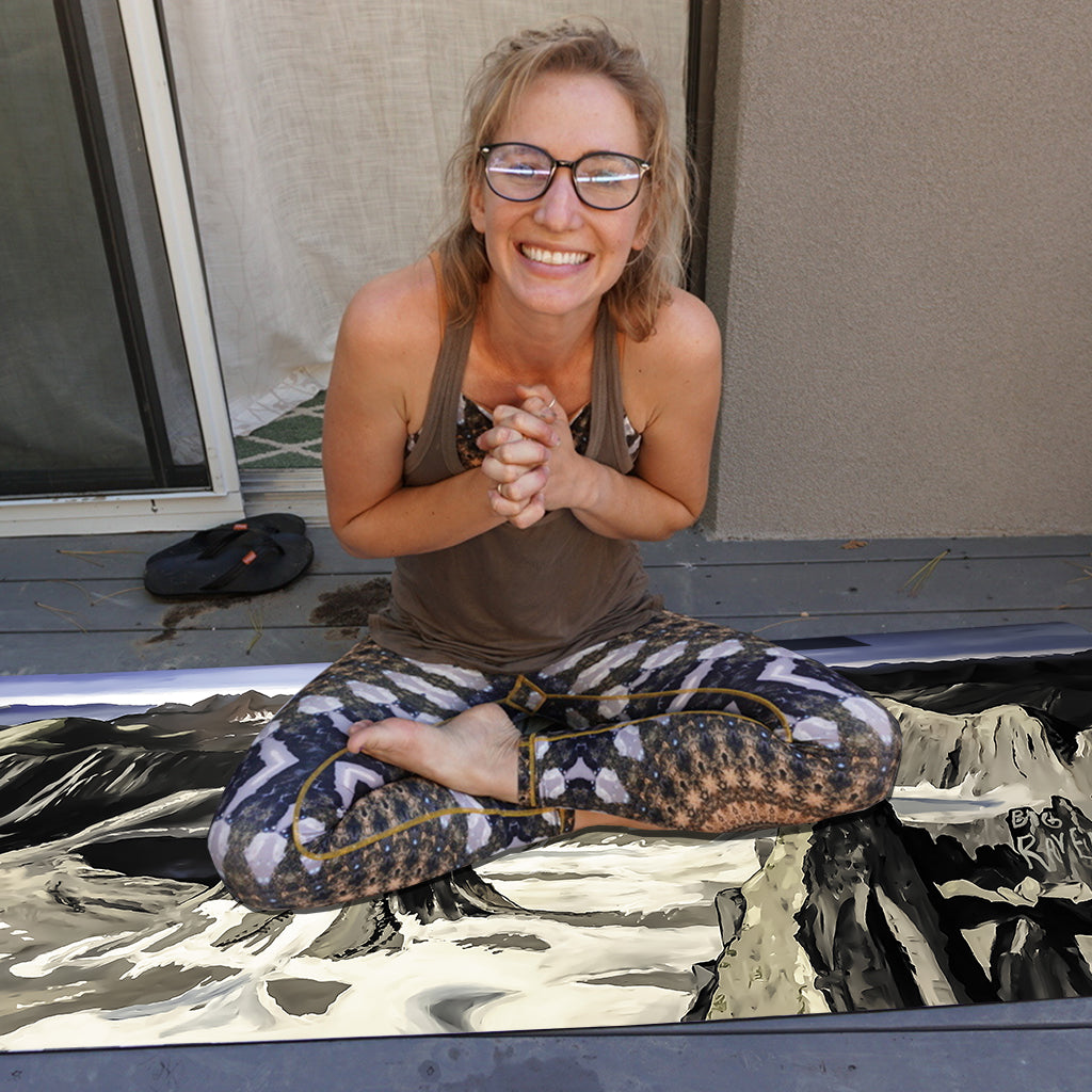 Capitol Peak by Lisa Martin Yoga Mat – Big Raven Yoga