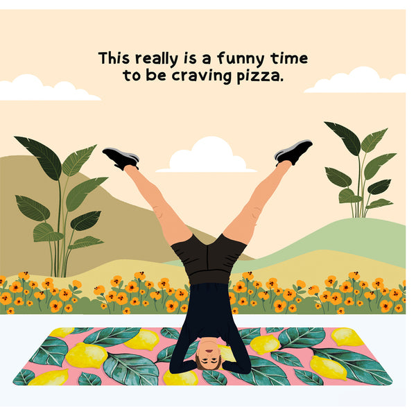 Craving Pizza Doodle Card – Big Raven Yoga