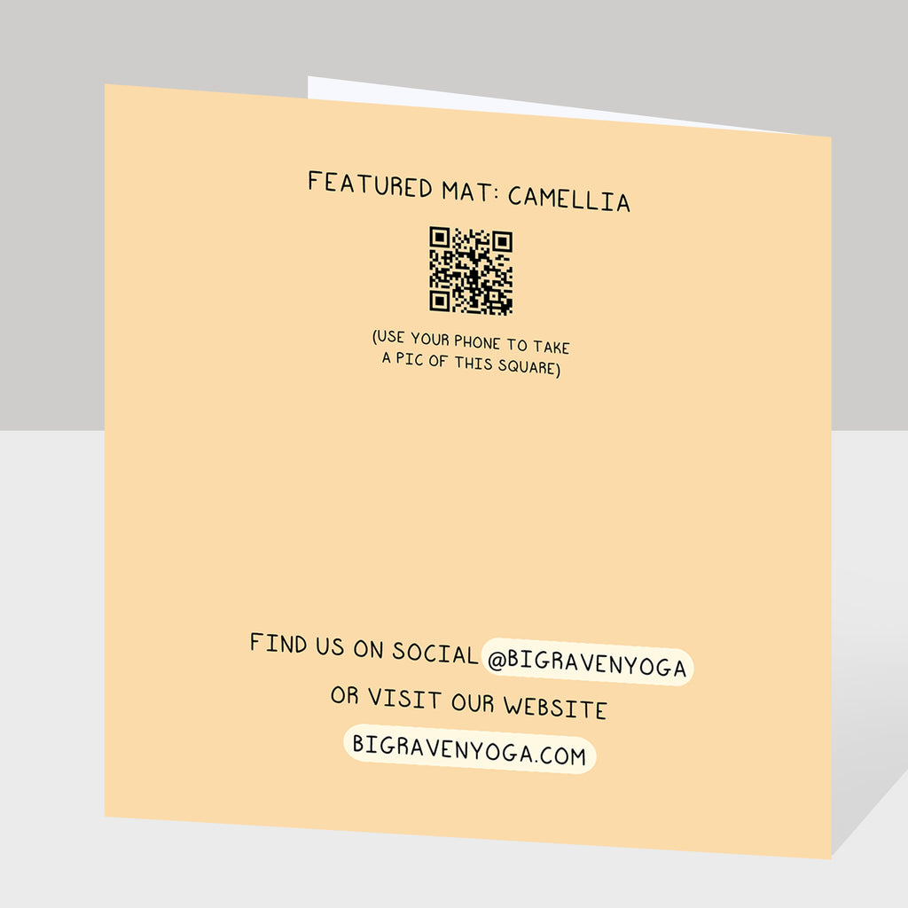 Cucumbers With Anxiety Doodle Card – Big Raven Yoga