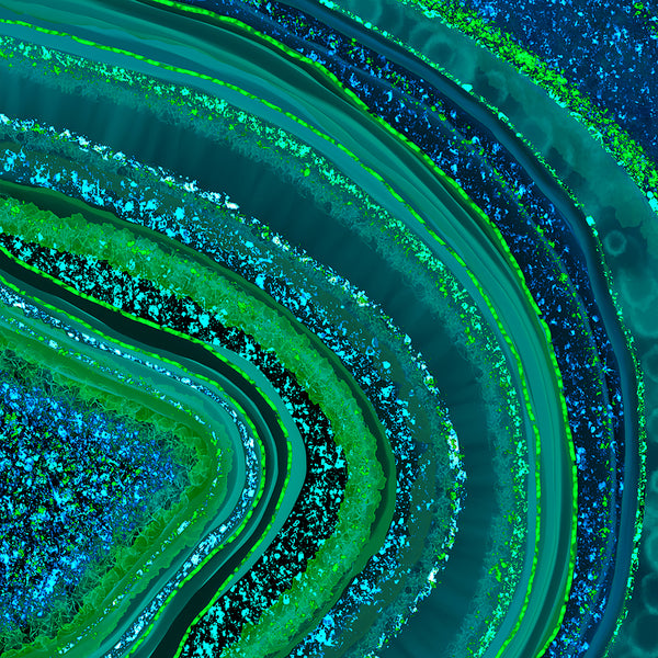 Earth Agate Geode by Remy Joy Yoga Mat – Big Raven Yoga