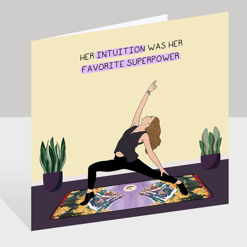 Favorite Superpower Doodle Card – Big Raven Yoga
