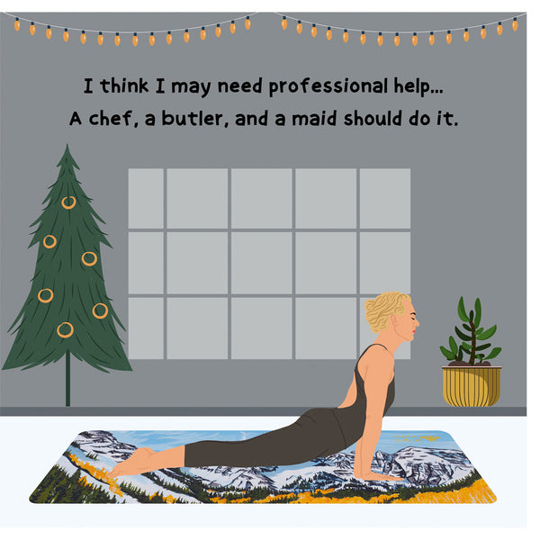 I Need Professional Help Doodle Card – Big Raven Yoga