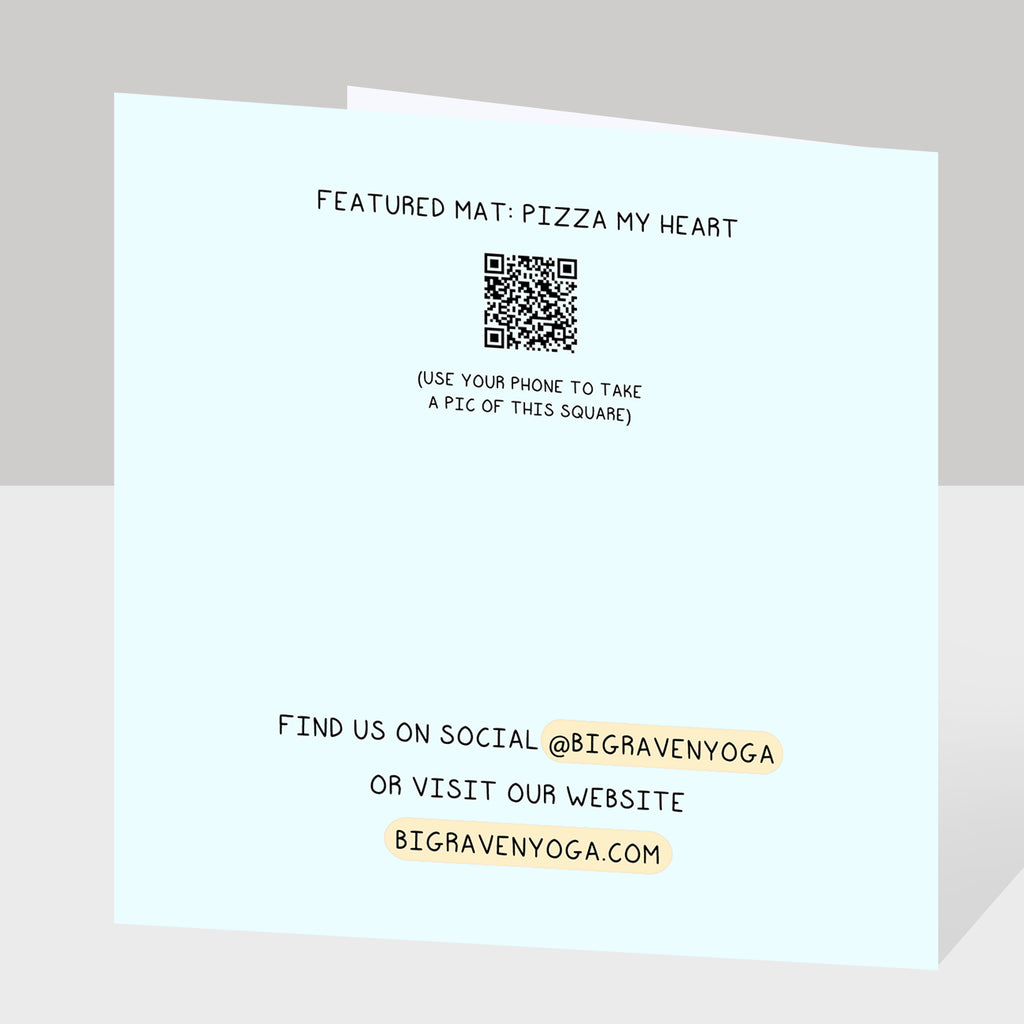 If You Had Time Machine Doodle Card – Big Raven Yoga