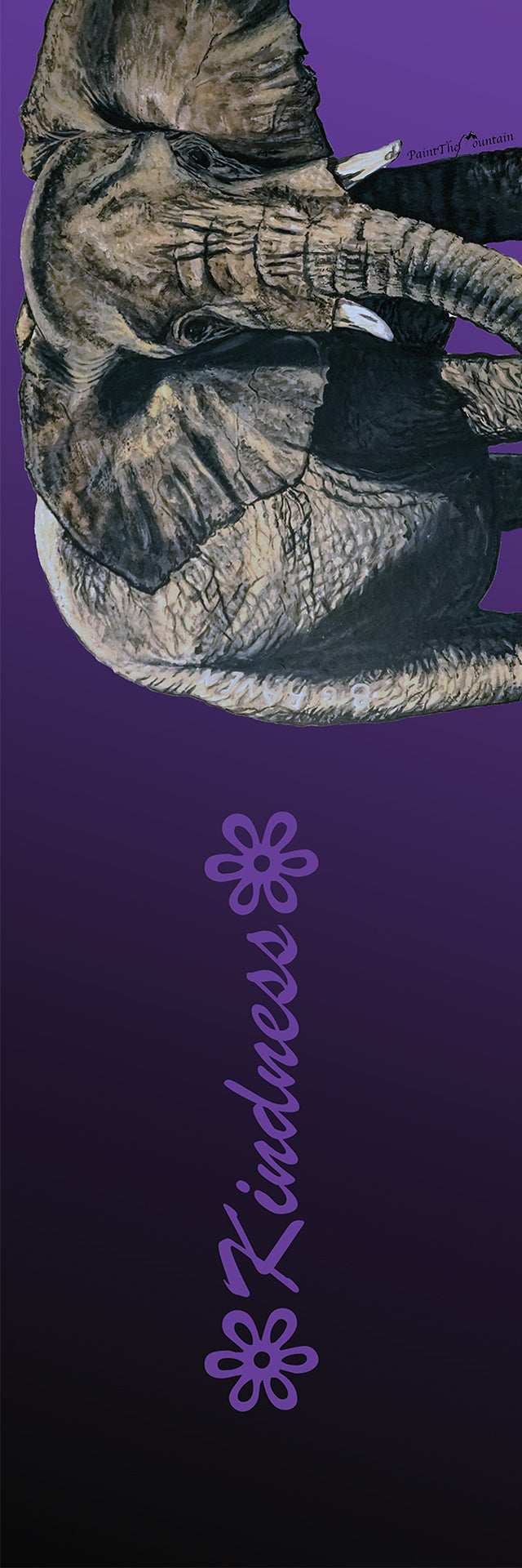 Kindness by Lisa Martin Yoga Mat – Big Raven Yoga