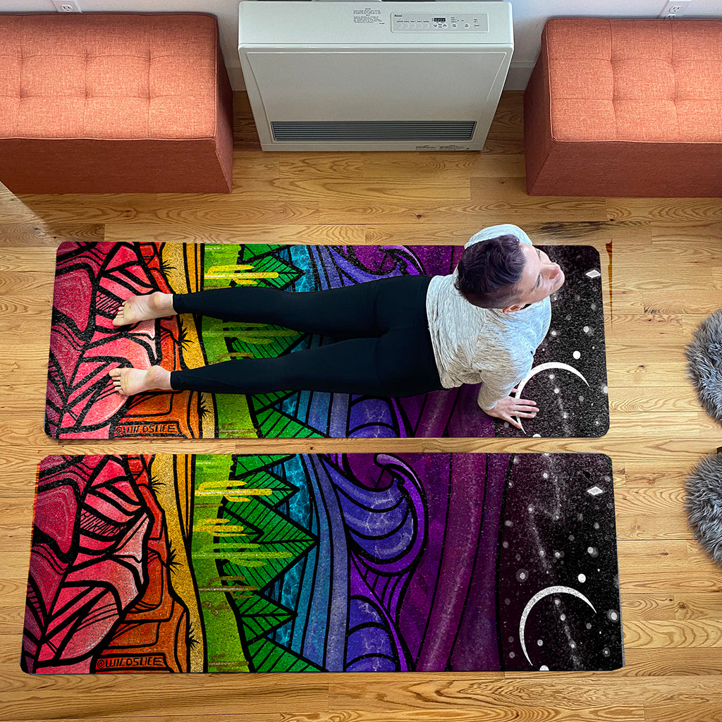 PRIDE Always by Nicole Labonte Yoga Mat – Big Raven Yoga