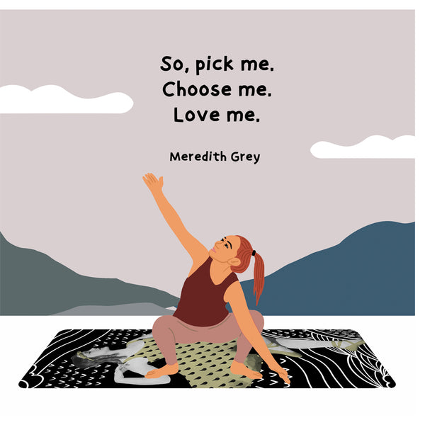 Pick Me Doodle Card – Big Raven Yoga