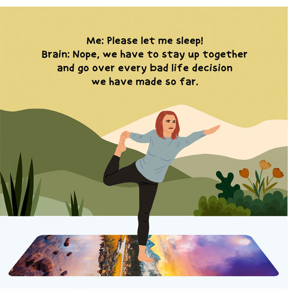 Please Let Me Sleep Doodle Card – Big Raven Yoga
