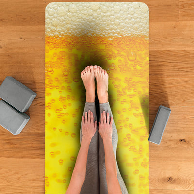 Pour Me a Cold One Yoga Mat – Big Raven Yoga