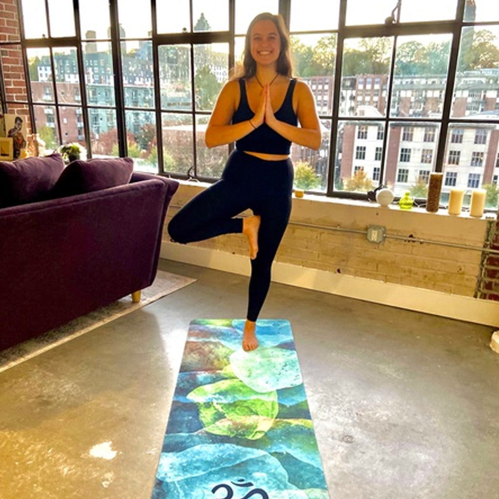 Rock and Flow by Remy Joy Yoga Mat – Big Raven Yoga