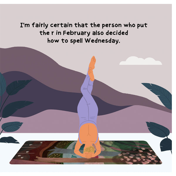 Spell Wednesday Doodle Card – Big Raven Yoga