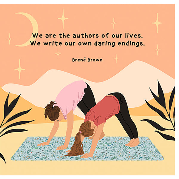 The Authors Of Our Lives Doodle Card – Big Raven Yoga
