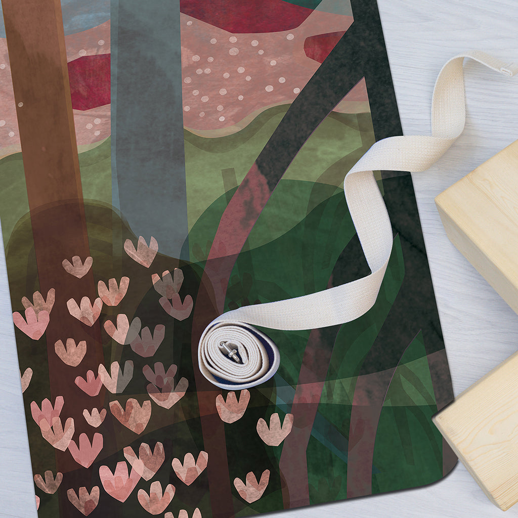 Trail Commute by Jordan Sundberg Yoga Mat – Big Raven Yoga