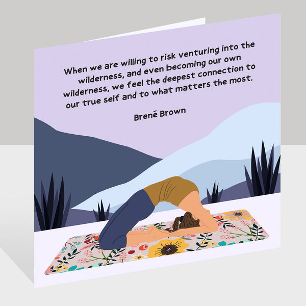 What Matters Most Doodle Card – Big Raven Yoga